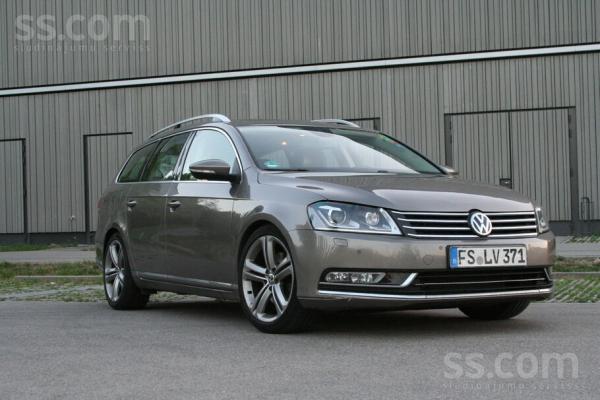 Brown Volkswagen Passat B7 2011 in Riga, with an engine capacity of 2.00 L and mileage of 435 thousand km for 7000 €, photo 1 on AUTOMOTO.COM.LV