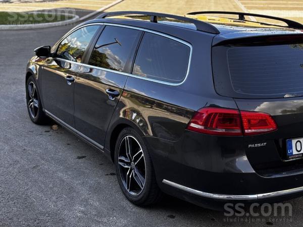 Brown Volkswagen Passat B7 2011 in Rezekne, with an engine capacity of 1.60 L and mileage of 193 thousand km for 5200 €, photo 7 on AUTOMOTO.COM.LV