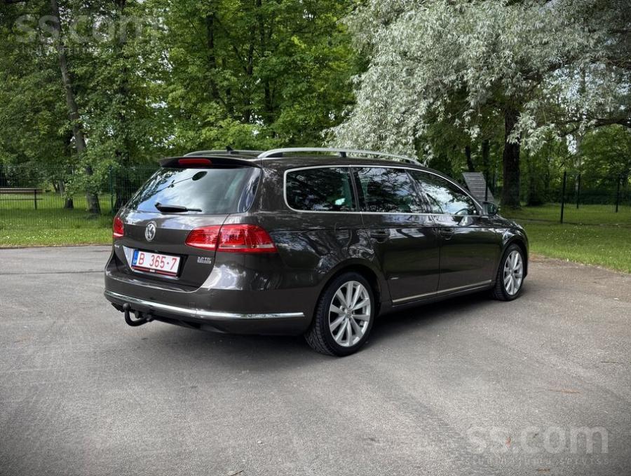 Brūns Volkswagen Passat B7 2012 Jūrmala, ar dzinēja tilpumu 2.00 L un nobraukumu 191 tūkst. km par 6800 €, foto 7 vietnē AUTOMOTO.COM.LV