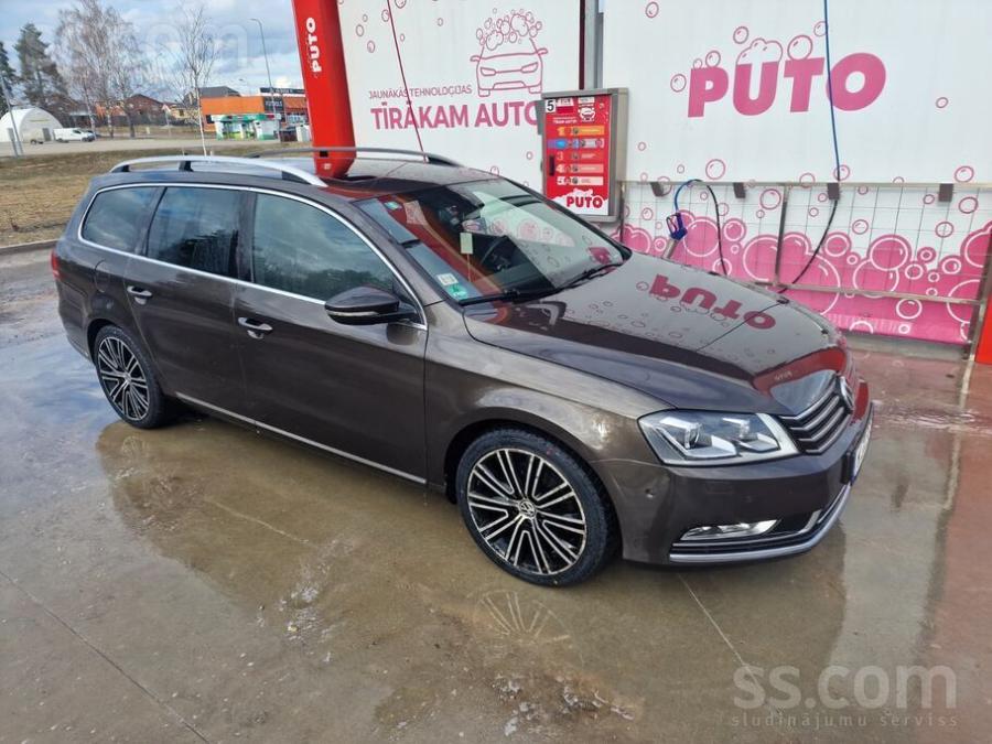 Brūns Volkswagen Passat B7 2012 Valmiera, ar dzinēja tilpumu 2.00 L un nobraukumu 420 tūkst. km par 6000 €, foto 3 vietnē AUTOMOTO.COM.LV