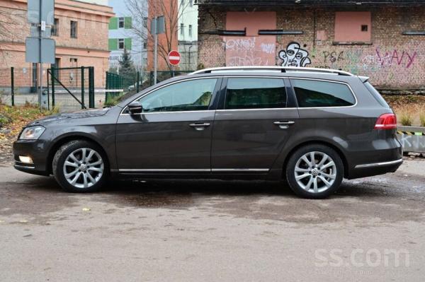 Brown Volkswagen Passat B7 2013 in Riga, with an engine capacity of 1.60 L and mileage of 261 thousand km for 4500 €, photo 5 on AUTOMOTO.COM.LV