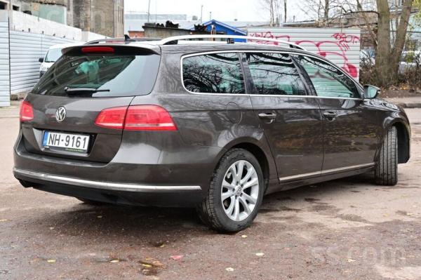 Brown Volkswagen Passat B7 2013 in Riga, with an engine capacity of 1.60 L and mileage of 261 thousand km for 4500 €, photo 6 on AUTOMOTO.COM.LV