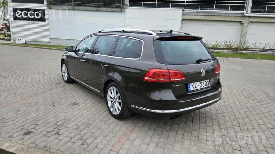 Brown Volkswagen Passat B7 2013 in Riga, with an engine capacity of 2.00 L and mileage of 320 thousand km for 4500 €, photo 5 on AUTOMOTO.COM.LV
