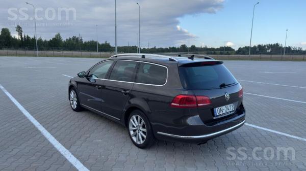 Brown Volkswagen Passat B7 2013 in Valmiera, with an engine capacity of 2.00 L and mileage of 332 thousand km for 5600 €, photo 5 on AUTOMOTO.COM.LV
