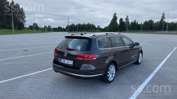 Brown Volkswagen Passat B7 2013 in Valmiera, with an engine capacity of 2.00 L and mileage of 332 thousand km for 5600 €, photo 6 on AUTOMOTO.COM.LV