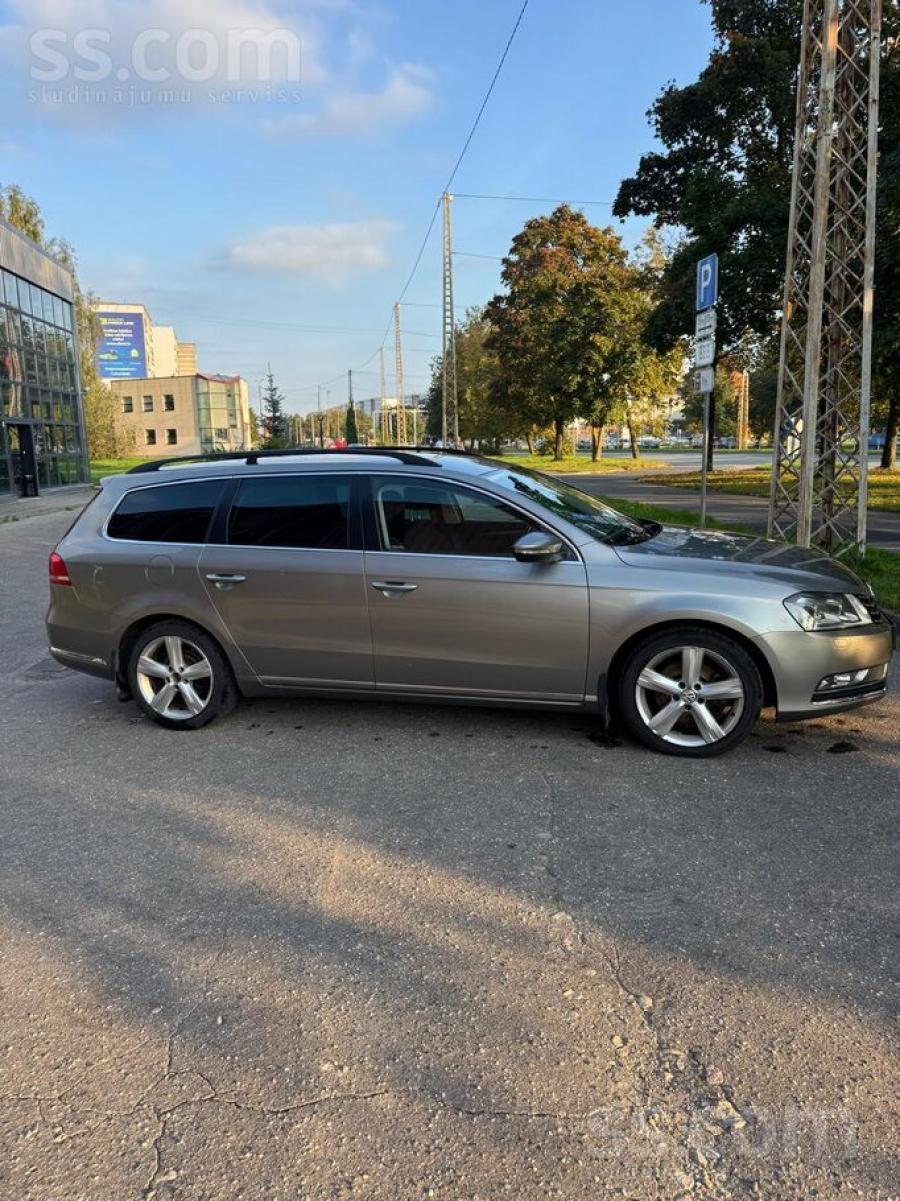 Brown Volkswagen Passat B7 2014 in Riga, with an engine capacity of 2.00 L and mileage of 204 thousand km for 6700 €, photo 6 on AUTOMOTO.COM.LV