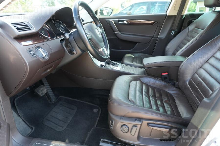 Pelēks Volkswagen Passat B7 2012 Rīga, ar dzinēja tilpumu 1.80 L un nobraukumu 133 tūkst. km par 8000 €, foto 9 vietnē AUTOMOTO.COM.LV