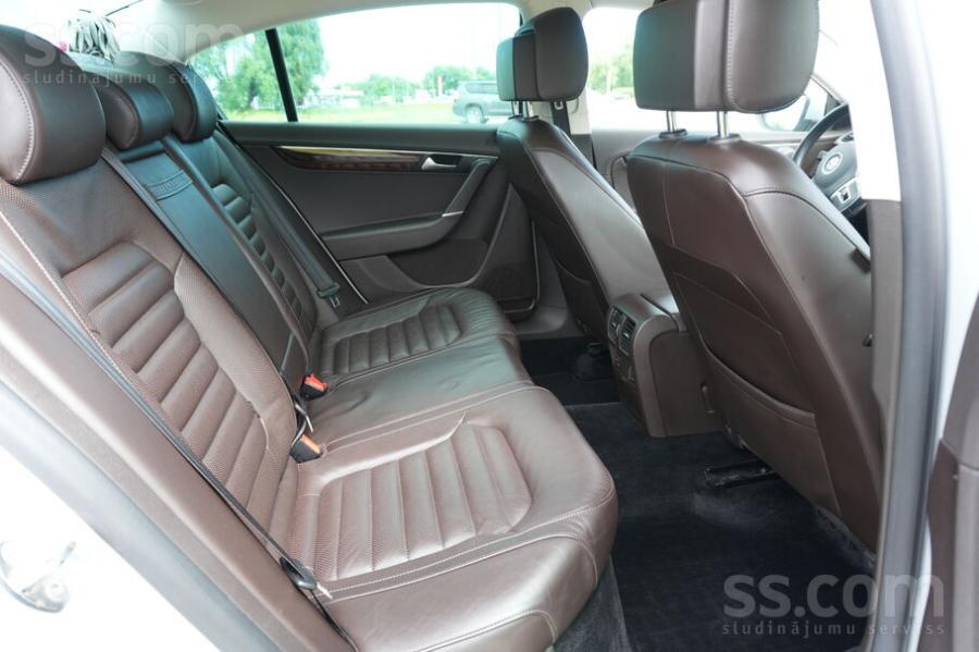Pelēks Volkswagen Passat B7 2012 Rīga, ar dzinēja tilpumu 1.80 L un nobraukumu 133 tūkst. km par 8000 €, foto 11 vietnē AUTOMOTO.COM.LV