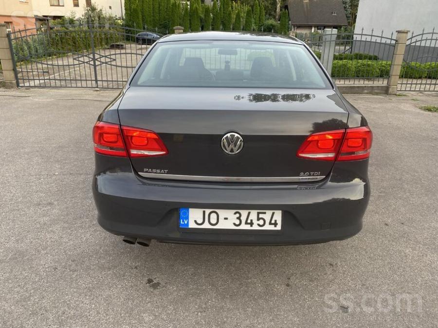 Pelēks Volkswagen Passat B7 2014 Rīga, ar dzinēja tilpumu 2.00 L un nobraukumu 211 tūkst. km par 5350 €, foto 7 vietnē AUTOMOTO.COM.LV