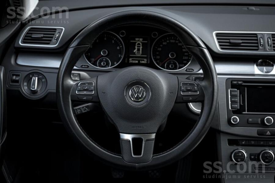 Grey Volkswagen Passat B7 2014 in Riga, with an engine capacity of 1.40 L and mileage of 213 thousand km for 5500 €, photo 18 on AUTOMOTO.COM.LV