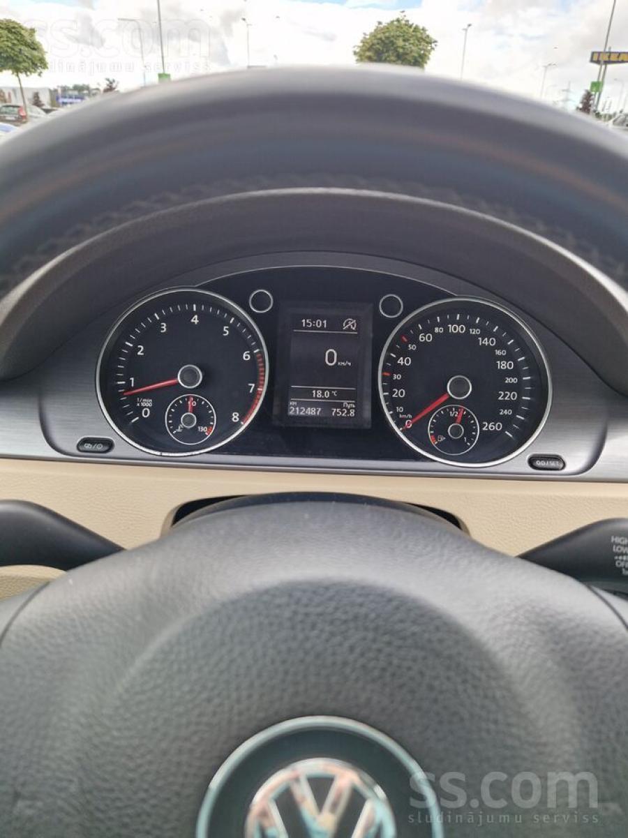 Pelēks Volkswagen Passat B7 2014 Rīga, ar dzinēja tilpumu 1.40 L un nobraukumu 212 tūkst. km par 4900 €, foto 7 vietnē AUTOMOTO.COM.LV