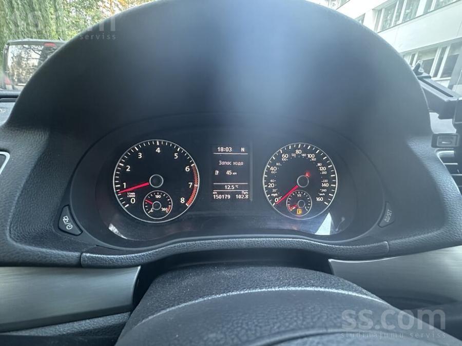 Grey Volkswagen Passat B7 2014 in Riga, with an engine capacity of 2.50 L and mileage of 154 thousand km for 6350 €, photo 15 on AUTOMOTO.COM.LV