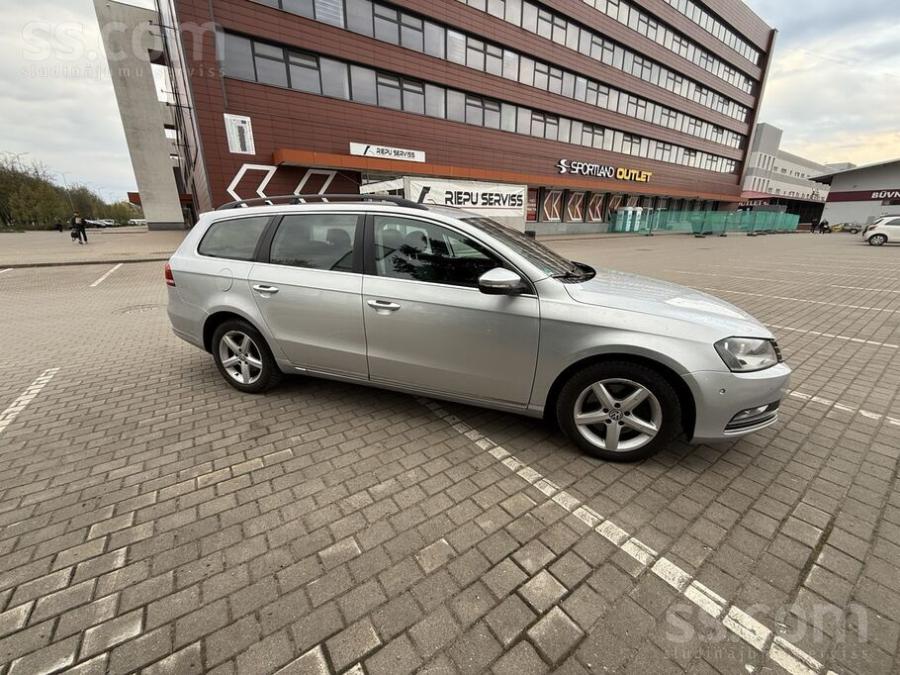 Pelēks Volkswagen Passat B7 2011 Rīga, ar dzinēja tilpumu 2.00 L un nobraukumu 416 tūkst. km par 3980 €, foto 2 vietnē AUTOMOTO.COM.LV