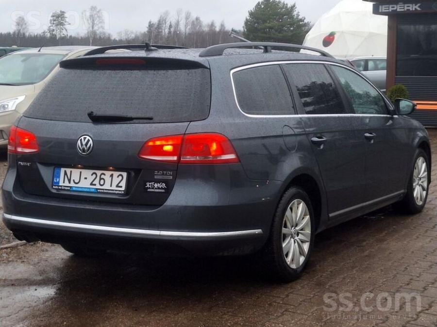 Pelēks Volkswagen Passat B7 2011 Cēsis, ar dzinēja tilpumu 2.00 L un nobraukumu 241 tūkst. km par 6900 €, foto 6 vietnē AUTOMOTO.COM.LV