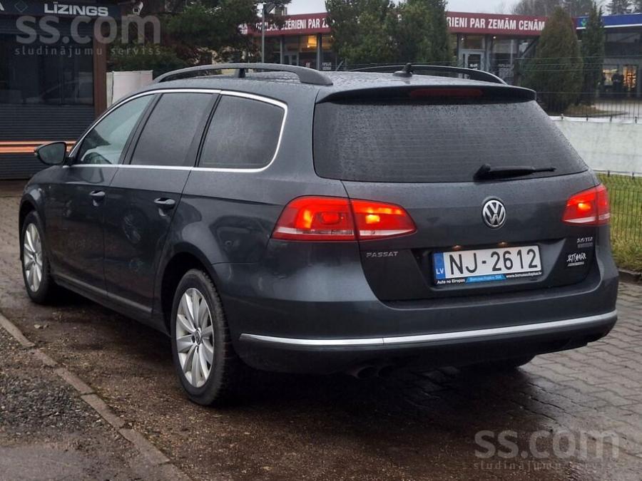 Pelēks Volkswagen Passat B7 2011 Cēsis, ar dzinēja tilpumu 2.00 L un nobraukumu 241 tūkst. km par 6900 €, foto 7 vietnē AUTOMOTO.COM.LV
