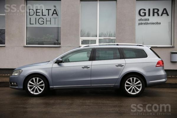 Grey Volkswagen Passat B7 2011 in Riga, with an engine capacity of 2.00 L and mileage of 423 thousand km for 4495 €, photo 2 on AUTOMOTO.COM.LV