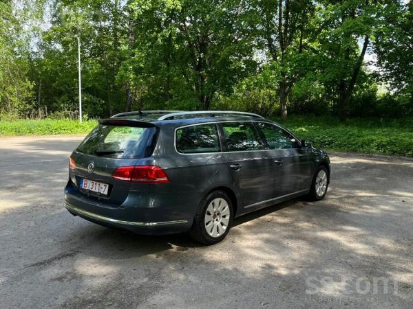 Grey Volkswagen Passat B7 2011 in Riga, with an engine capacity of 2.00 L and mileage of 0 thousand km for 3399 €, photo 5 on AUTOMOTO.COM.LV