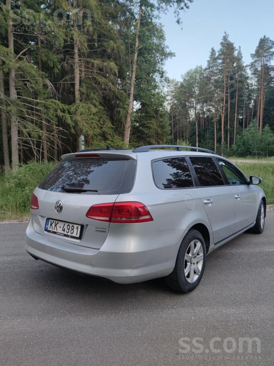 Pelēks Volkswagen Passat B7 2011 Preiļi, ar dzinēja tilpumu 2.00 L un nobraukumu 318 tūkst. km par 3490 €, foto 7 vietnē AUTOMOTO.COM.LV