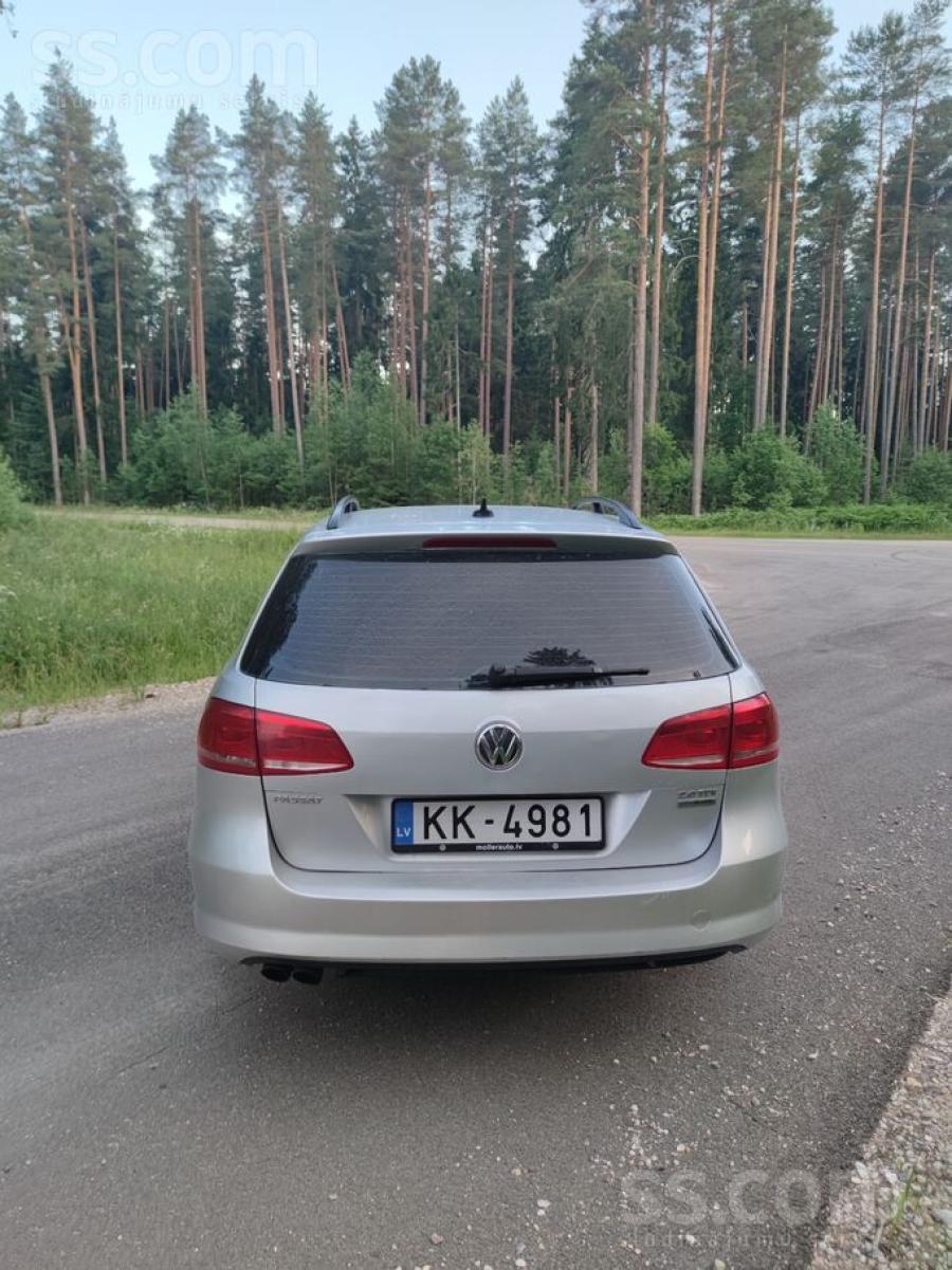Pelēks Volkswagen Passat B7 2011 Preiļi, ar dzinēja tilpumu 2.00 L un nobraukumu 318 tūkst. km par 3490 €, foto 8 vietnē AUTOMOTO.COM.LV