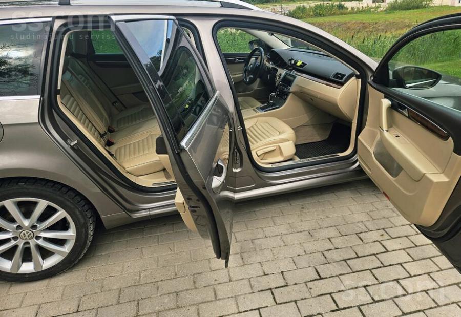 Grey Volkswagen Passat B7 2011 in Riga, with an engine capacity of 1.80 L and mileage of 240 thousand km for 4300 €, photo 6 on AUTOMOTO.COM.LV