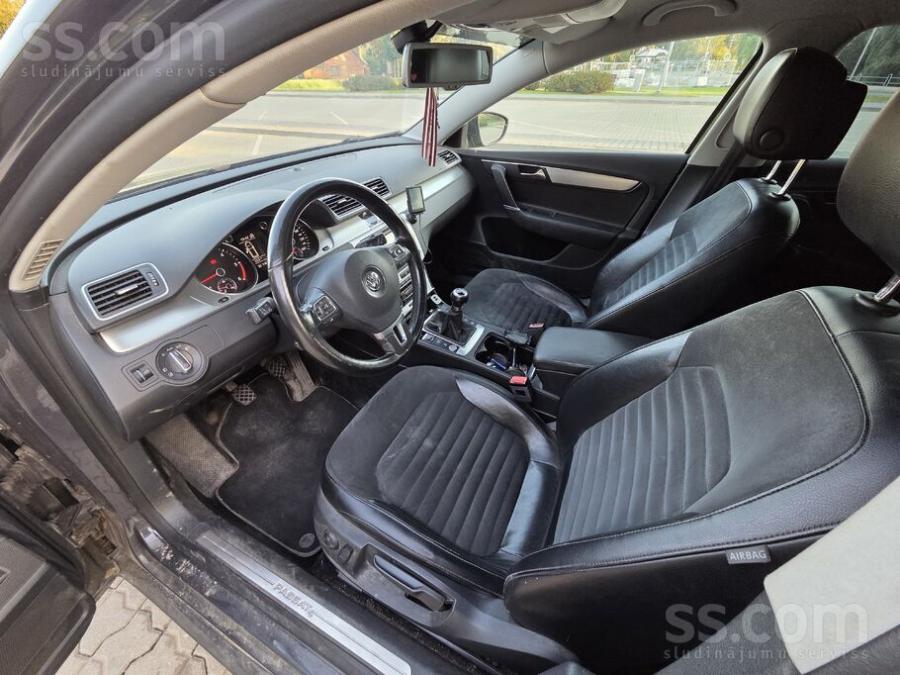 Pelēks Volkswagen Passat B7 2011 Saldus, ar dzinēja tilpumu 2.00 L un nobraukumu 352 tūkst. km par 2000 €, foto 7 vietnē AUTOMOTO.COM.LV