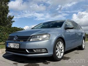 Pelēks Volkswagen Passat B7 2011 Rīga, ar dzinēja tilpumu 2.00 L un nobraukumu 425 tūkst. km par 3150 €, foto  vietnē AUTOMOTO.COM.LV