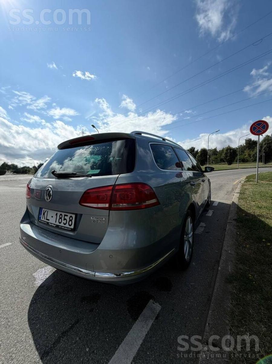 Pelēks Volkswagen Passat B7 2011 Rīga, ar dzinēja tilpumu 2.00 L un nobraukumu 425 tūkst. km par 3150 €, foto 6 vietnē AUTOMOTO.COM.LV