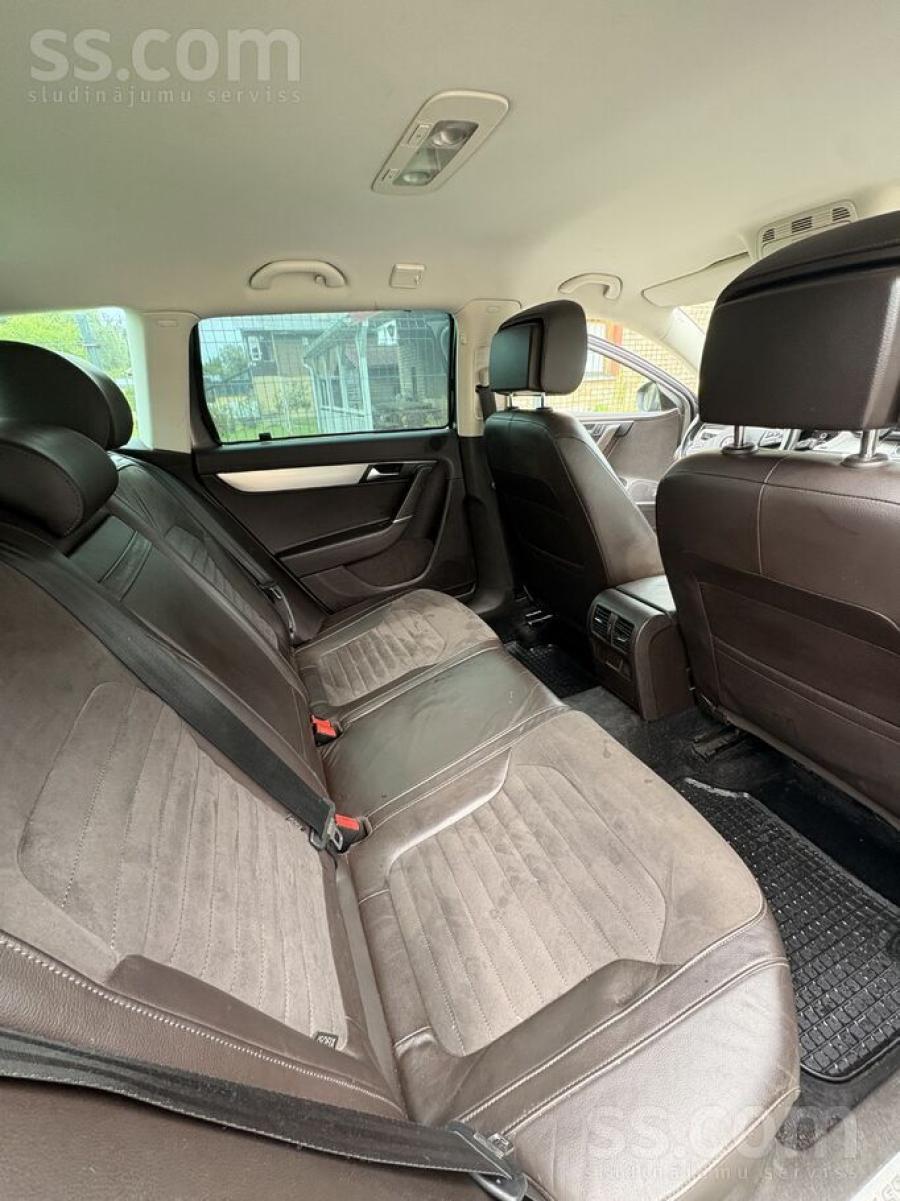 Pelēks Volkswagen Passat B7 2011 Ogre, ar dzinēja tilpumu 2.00 L un nobraukumu 380 tūkst. km par 3000 €, foto 9 vietnē AUTOMOTO.COM.LV