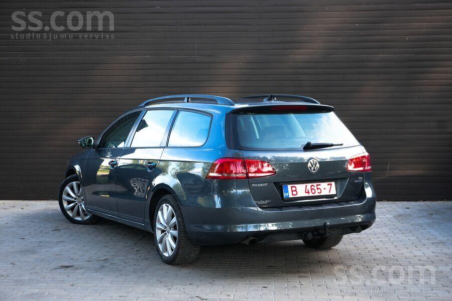 Grey Volkswagen Passat B7 2011 in Riga, with an engine capacity of 1.60 L and mileage of 231 thousand km for 6390 €, photo 5 on AUTOMOTO.COM.LV