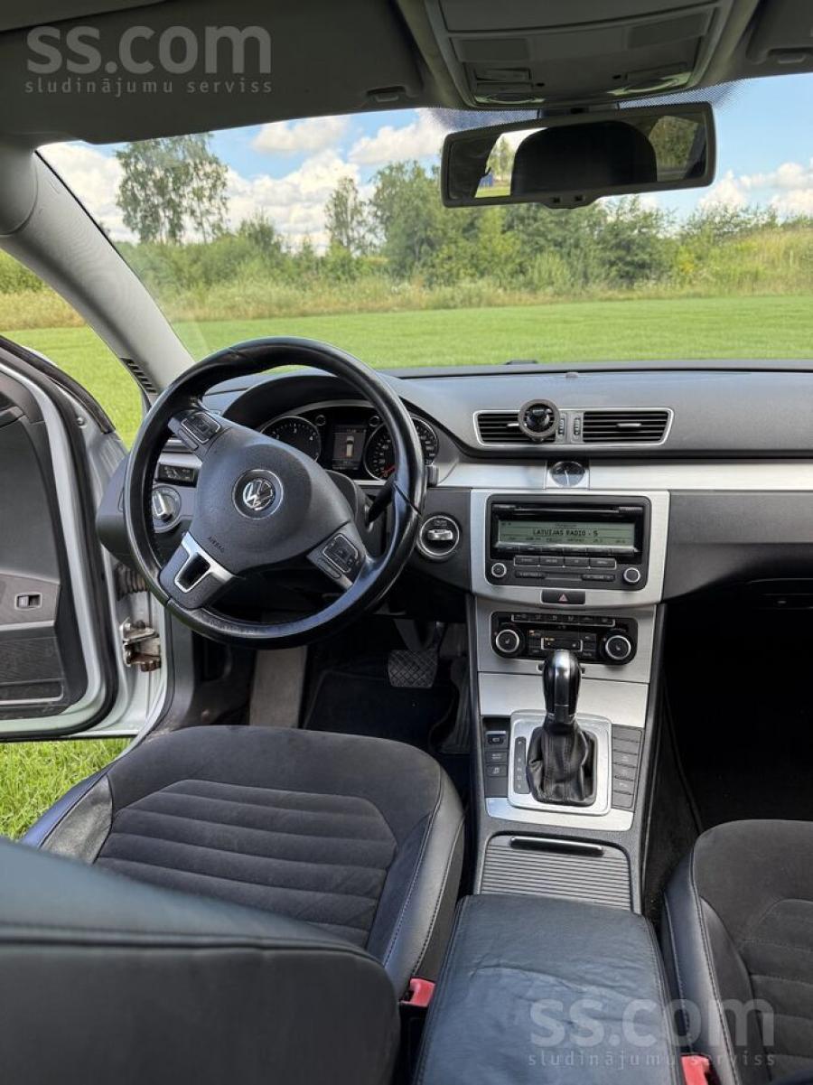 Pelēks Volkswagen Passat B7 2011 Rīga, ar dzinēja tilpumu 2.00 L un nobraukumu 299 tūkst. km par 4850 €, foto 13 vietnē AUTOMOTO.COM.LV