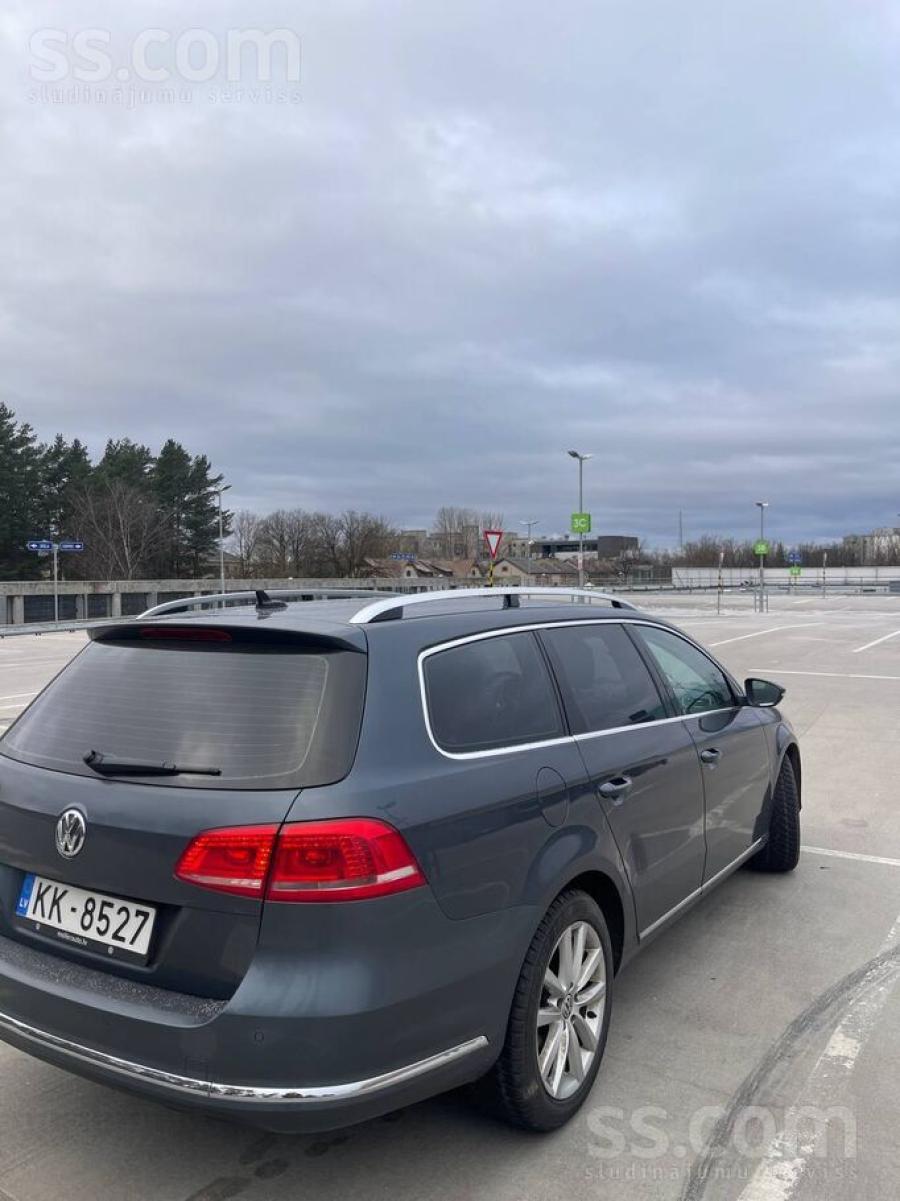 Pelēks Volkswagen Passat B7 2012 Rīga, ar dzinēja tilpumu 2.00 L un nobraukumu 389 tūkst. km par 4500 €, foto 4 vietnē AUTOMOTO.COM.LV