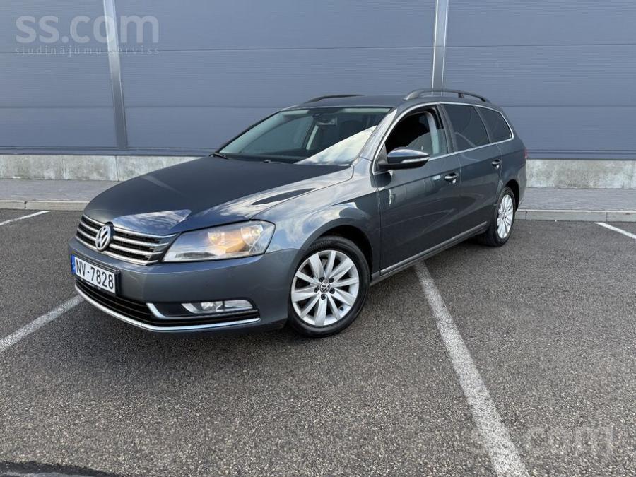 Pelēks Volkswagen Passat B7 2012 Rīga, ar dzinēja tilpumu 2.00 L un nobraukumu 296 tūkst. km par 3950 €, foto 1 vietnē AUTOMOTO.COM.LV