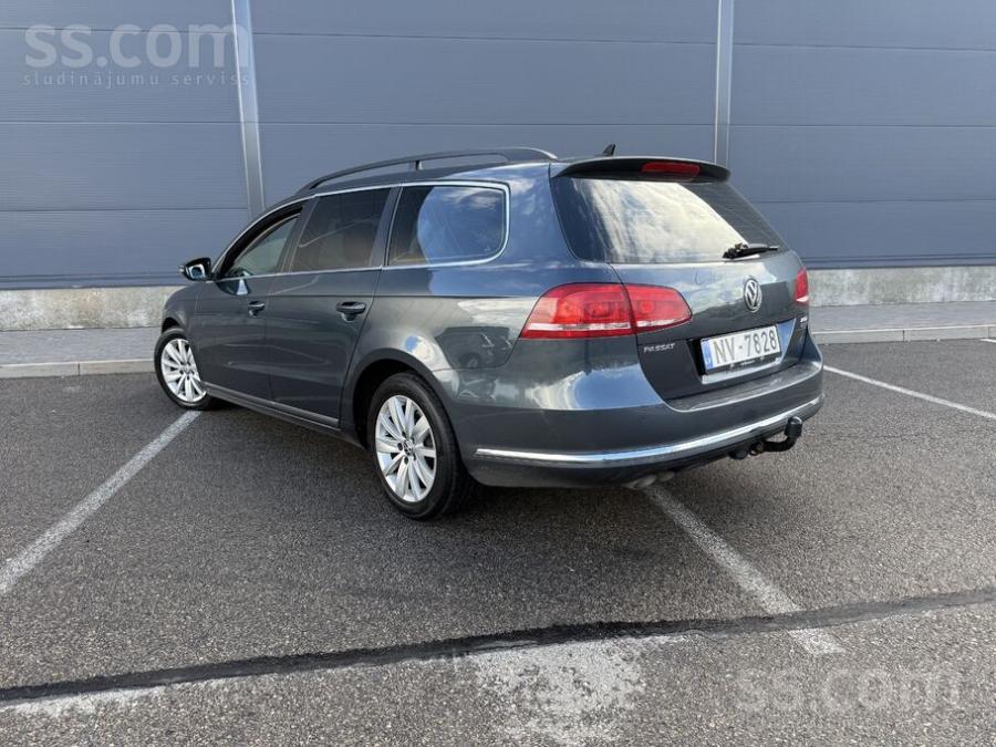 Pelēks Volkswagen Passat B7 2012 Rīga, ar dzinēja tilpumu 2.00 L un nobraukumu 296 tūkst. km par 3950 €, foto 7 vietnē AUTOMOTO.COM.LV
