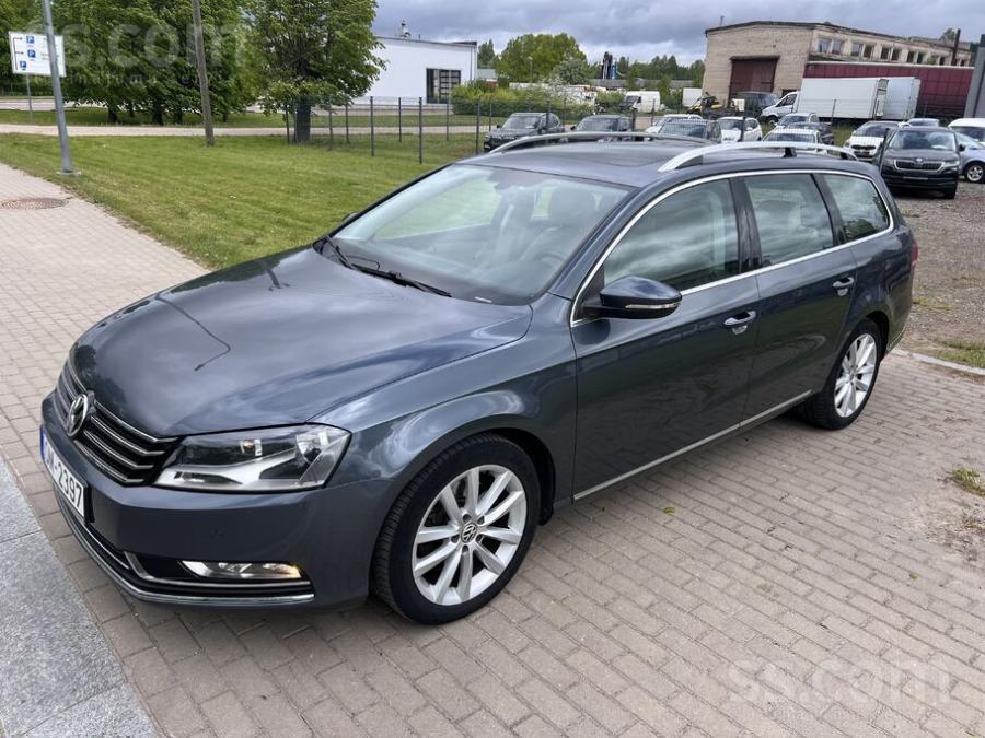 Pelēks Volkswagen Passat B7 2012 Limbaži, ar dzinēja tilpumu 2.00 L un nobraukumu 265 tūkst. km par 6750 €, foto 1 vietnē AUTOMOTO.COM.LV