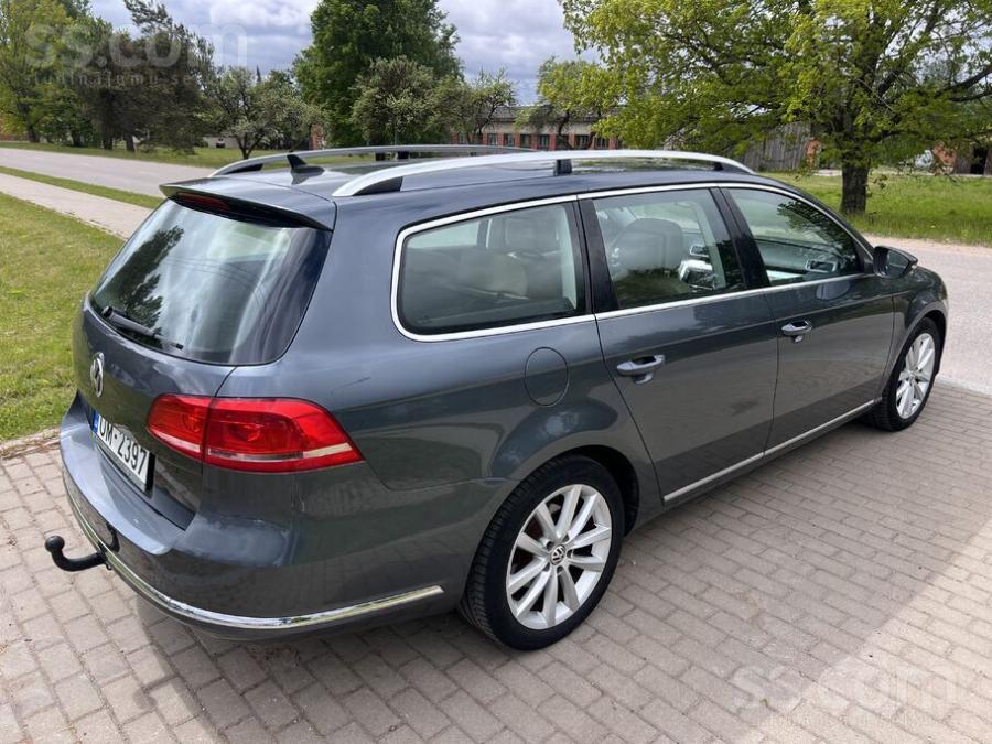 Pelēks Volkswagen Passat B7 2012 Limbaži, ar dzinēja tilpumu 2.00 L un nobraukumu 265 tūkst. km par 6750 €, foto 5 vietnē AUTOMOTO.COM.LV