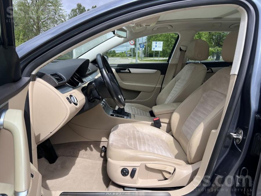 Pelēks Volkswagen Passat B7 2012 Limbaži, ar dzinēja tilpumu 2.00 L un nobraukumu 265 tūkst. km par 6750 €, foto 9 vietnē AUTOMOTO.COM.LV