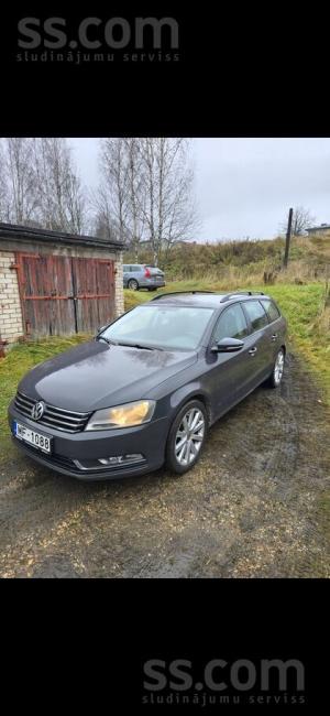 Pelēks Volkswagen Passat B7 2012 Cēsis, ar dzinēja tilpumu 1.60 L un nobraukumu 316 tūkst. km par 3800 €, foto  vietnē AUTOMOTO.COM.LV