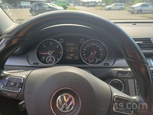 Grey Volkswagen Passat B7 2012 in Riga, with an engine capacity of 2.00 L and mileage of 416 thousand km for 2950 €, photo 8 on AUTOMOTO.COM.LV