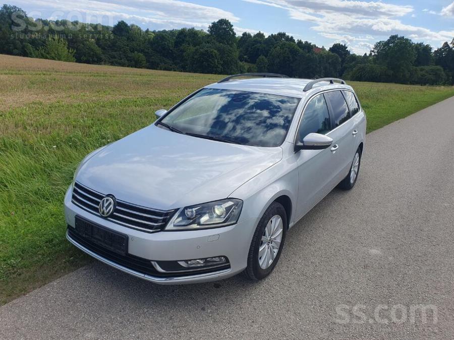 Pelēks Volkswagen Passat B7 2012 Bauska, ar dzinēja tilpumu 2.00 L un nobraukumu 284 tūkst. km par 4850 €, foto 1 vietnē AUTOMOTO.COM.LV
