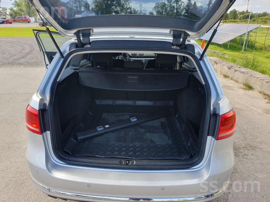 Pelēks Volkswagen Passat B7 2012 Bauska, ar dzinēja tilpumu 2.00 L un nobraukumu 284 tūkst. km par 4850 €, foto 9 vietnē AUTOMOTO.COM.LV