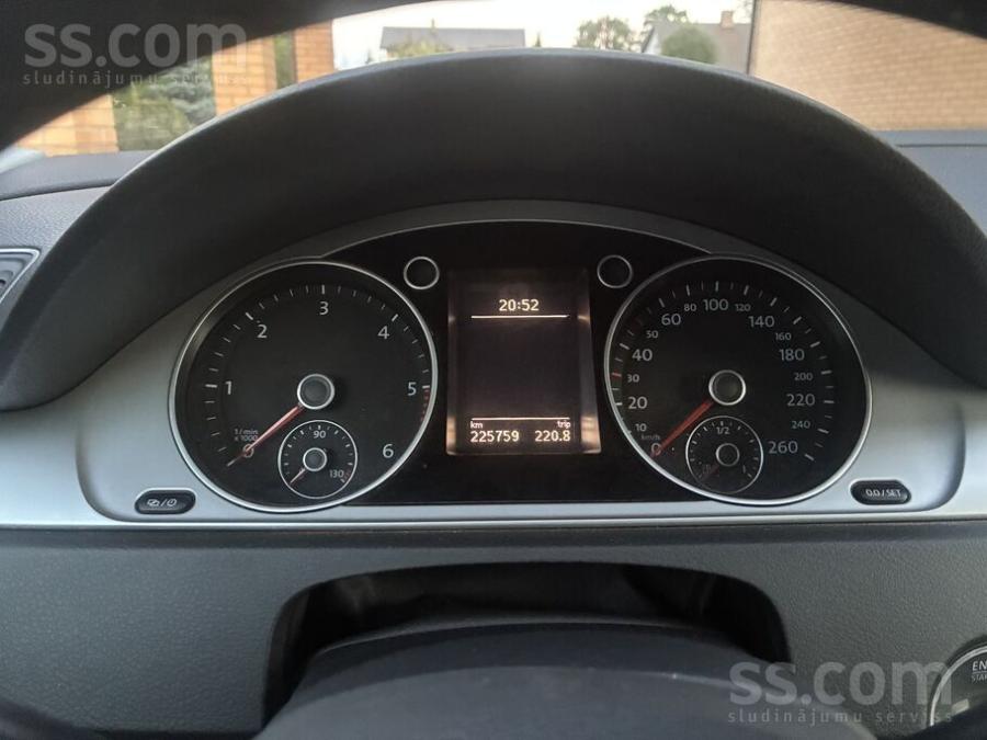 Grey Volkswagen Passat B7 2012 in Riga, with an engine capacity of 2.00 L and mileage of 0 thousand km for 5500 €, photo 22 on AUTOMOTO.COM.LV