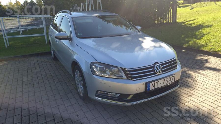 Grey Volkswagen Passat B7 2012 in Jelgava, with an engine capacity of 2.00 L and mileage of 267 thousand km for 5200 €, photo 1 on AUTOMOTO.COM.LV