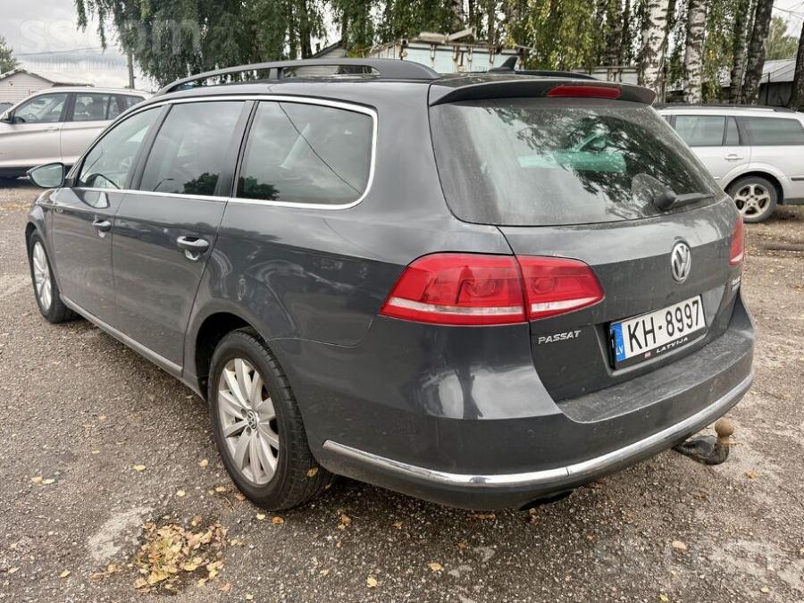 Pelēks Volkswagen Passat B7 2012 Rīga, ar dzinēja tilpumu 2.00 L un nobraukumu 0 tūkst. km par 1990 €, foto 7 vietnē AUTOMOTO.COM.LV