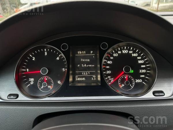 Grey Volkswagen Passat B7 2012 in Riga, with an engine capacity of 2.00 L and mileage of 340 thousand km for 2950 €, photo 10 on AUTOMOTO.COM.LV