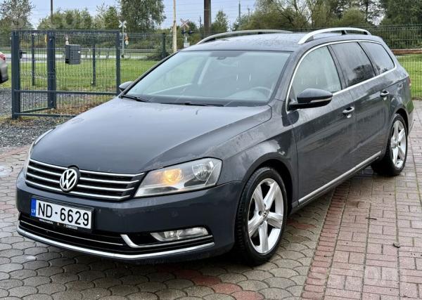 Pelēks Volkswagen Passat B7 2012 Rīga, ar dzinēja tilpumu 2.00 L un nobraukumu 414 tūkst. km par 2990 €, foto 1 vietnē AUTOMOTO.COM.LV
