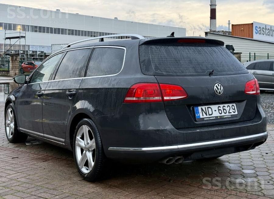 Pelēks Volkswagen Passat B7 2012 Rīga, ar dzinēja tilpumu 2.00 L un nobraukumu 414 tūkst. km par 2990 €, foto 8 vietnē AUTOMOTO.COM.LV