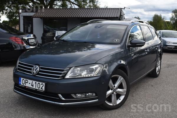 Grey Volkswagen Passat B7 2013 in Kuldiga, with an engine capacity of 2.00 L and mileage of 0 thousand km for 7490 €, photo 1 on AUTOMOTO.COM.LV