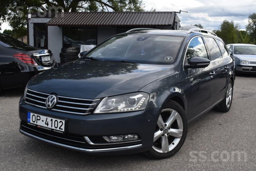 Grey Volkswagen Passat B7 2013 in Kuldiga, with an engine capacity of 2.00 L and mileage of 0 thousand km for 7490 €, photo 1 on AUTOMOTO.COM.LV
