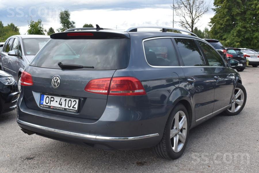 Grey Volkswagen Passat B7 2013 in Kuldiga, with an engine capacity of 2.00 L and mileage of 0 thousand km for 7490 €, photo 3 on AUTOMOTO.COM.LV