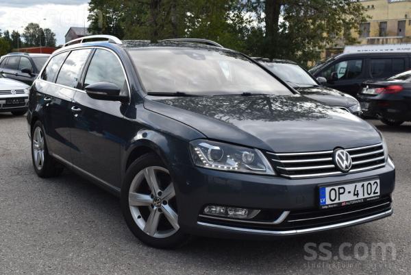 Grey Volkswagen Passat B7 2013 in Kuldiga, with an engine capacity of 2.00 L and mileage of 0 thousand km for 7490 €, photo 4 on AUTOMOTO.COM.LV